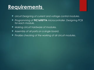 Generator fault indicator with auto shut down and overload control (GSM ...