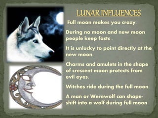 Moon myths,mysteries and legends | PPTX