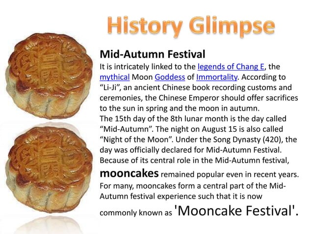 Mooncake Presentation And Charity | PPSX