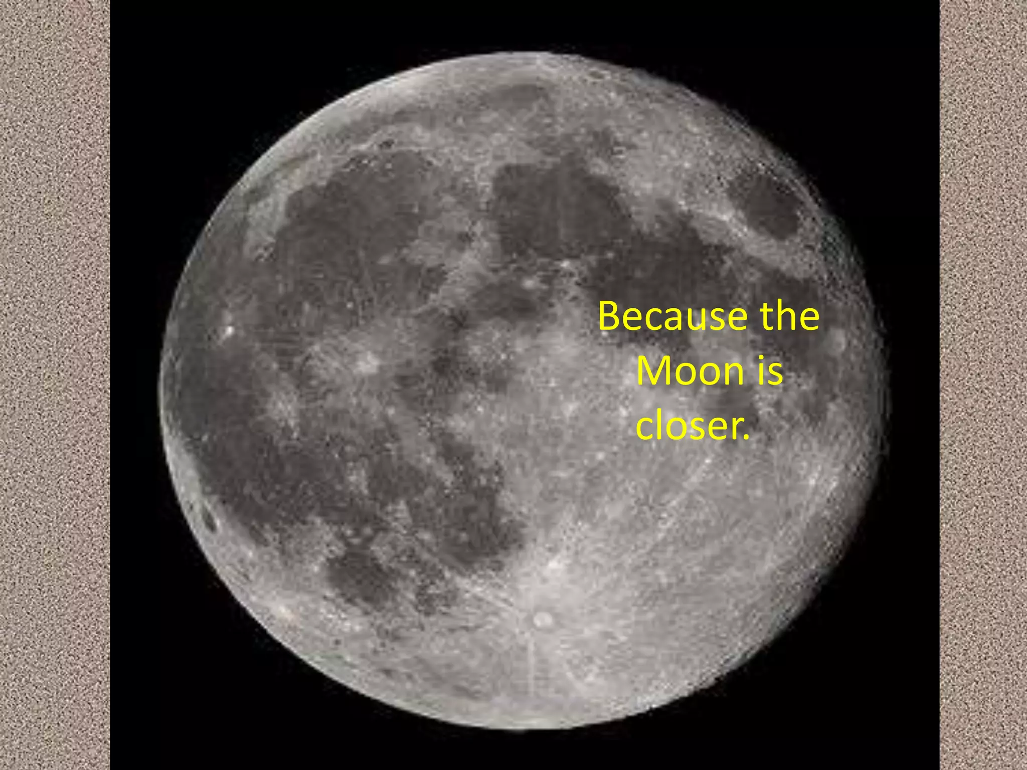Moon getting bigger | PPT