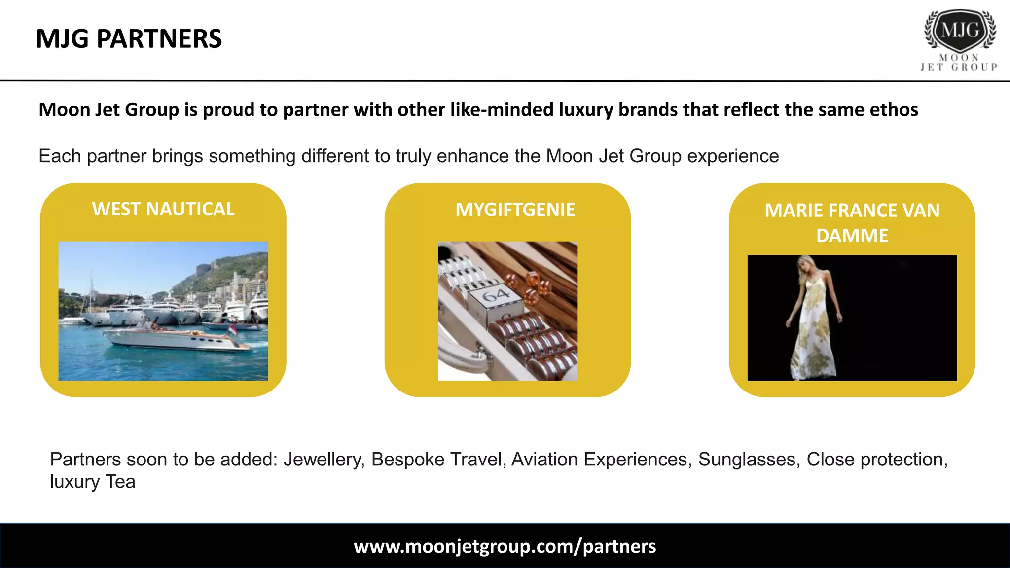 Moon jet group overview slideshare | PPTX