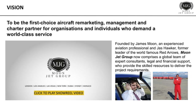 Moon jet group overview slideshare | PPT