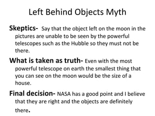 Moon Landing Hoax | PPT