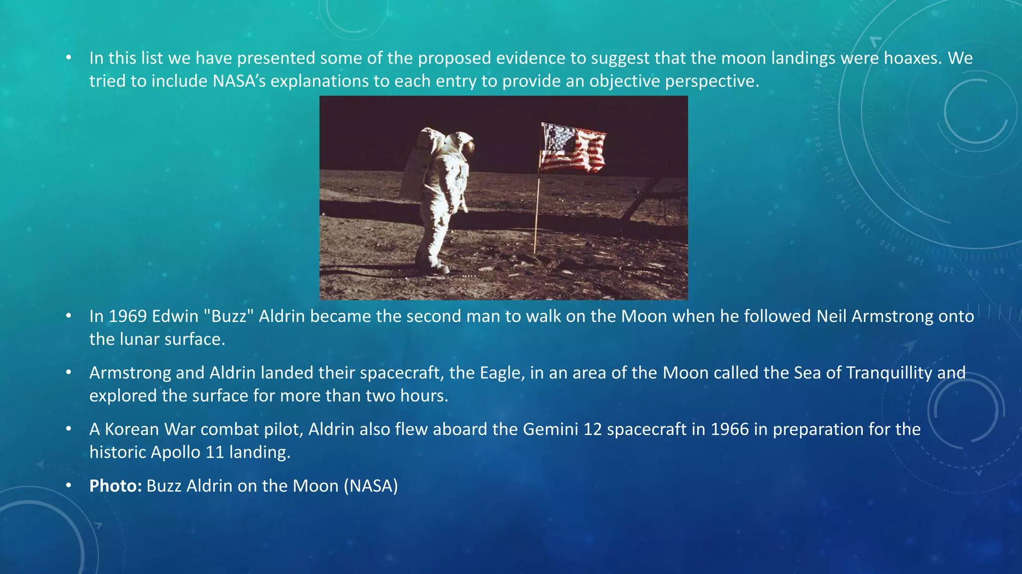 Moon landing conspiracy | PPTX