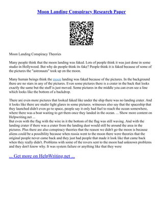Mythbusters Moon Landing Worksheet