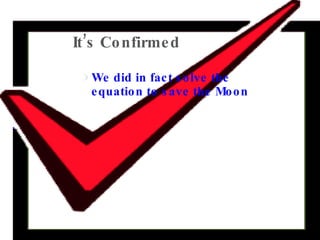 Moon Math Project | PPT