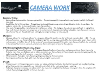 'Moon' Opening Sequence Analysis | PPT