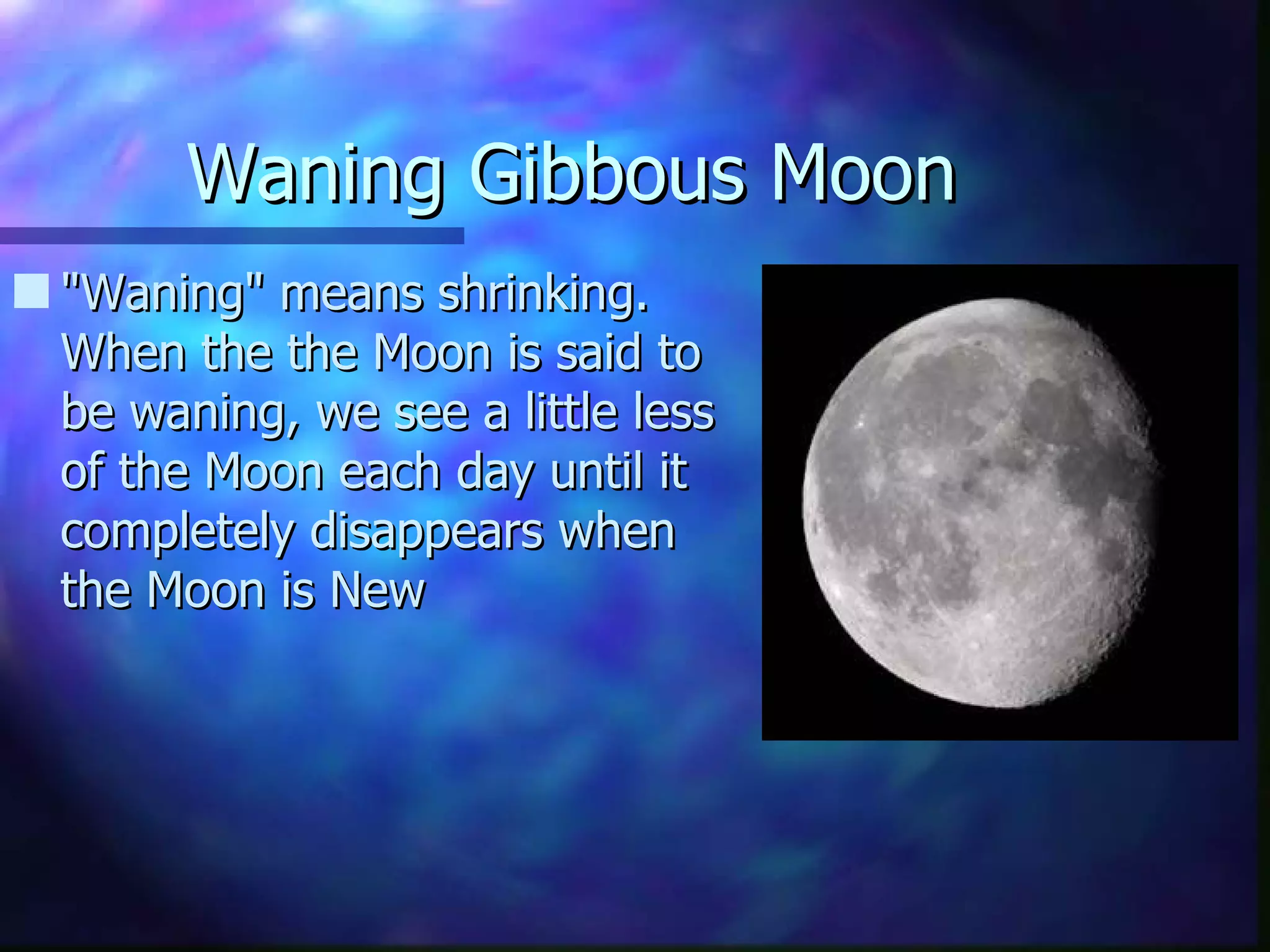 Moon phases | PPT