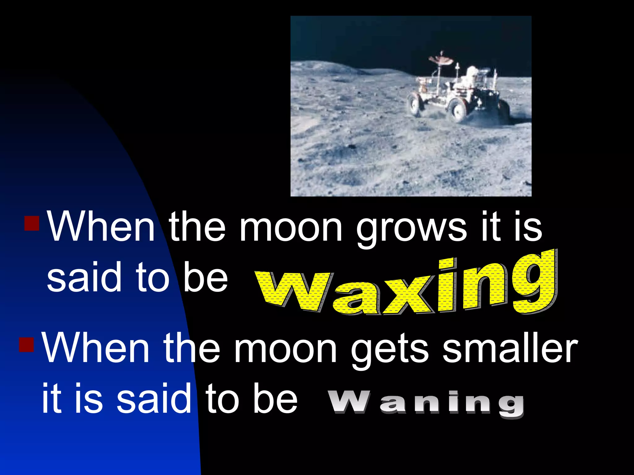 Moon phases | PPT | Science