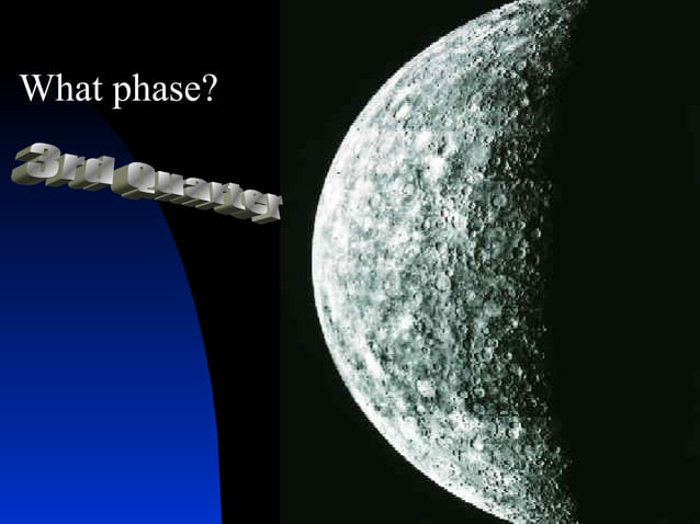 Moon phases | PPT | Science