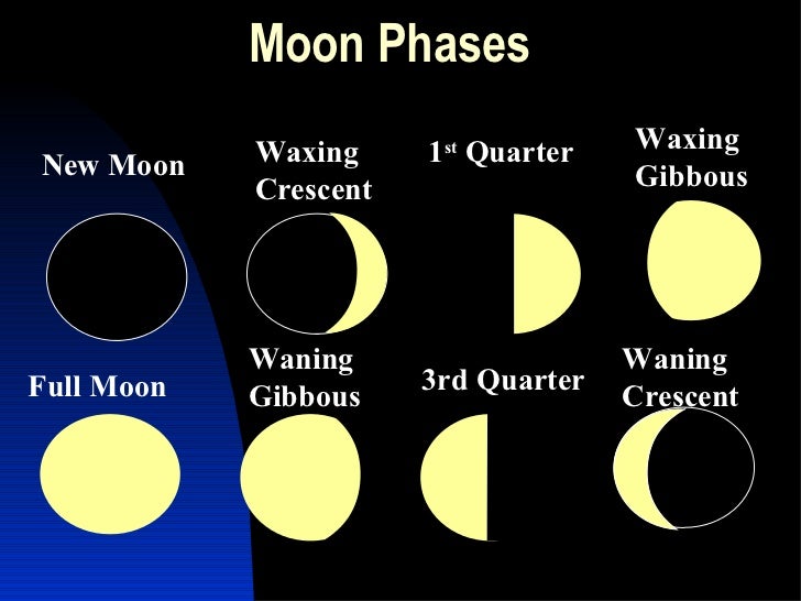 Basic Phases Of The Moon
