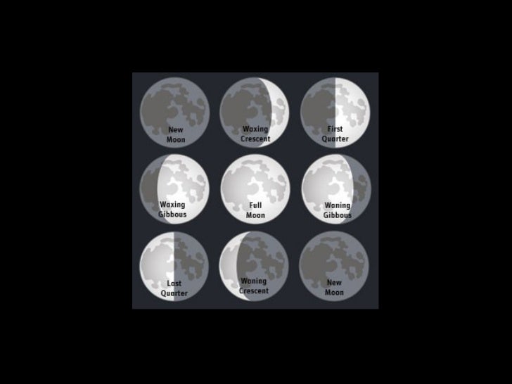 Basic Phases Of The Moon