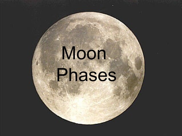 Moon phases for kids | PPT | Geography | Science