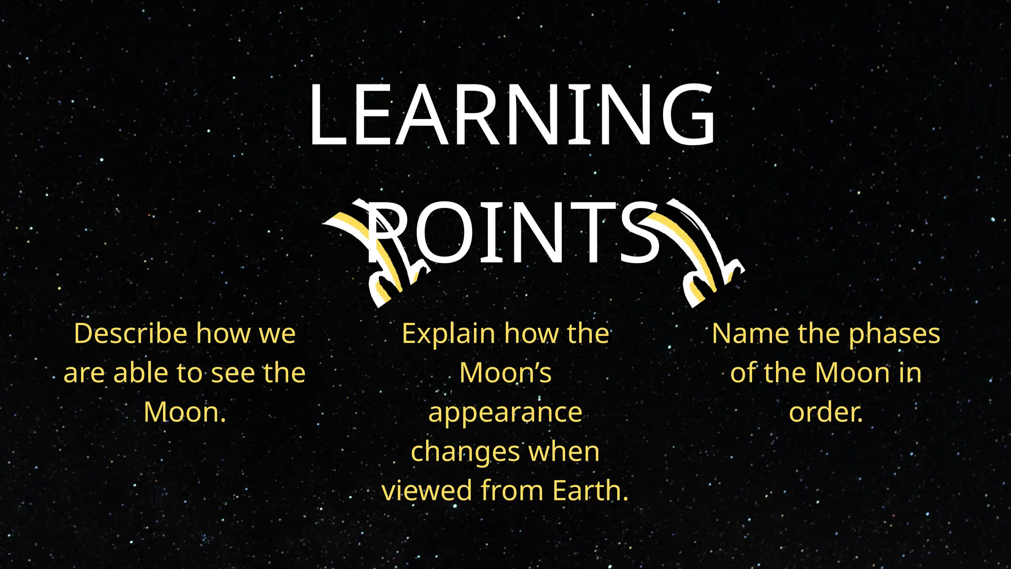 Moon Phases Educational Presentation in a Black and White Animated ...