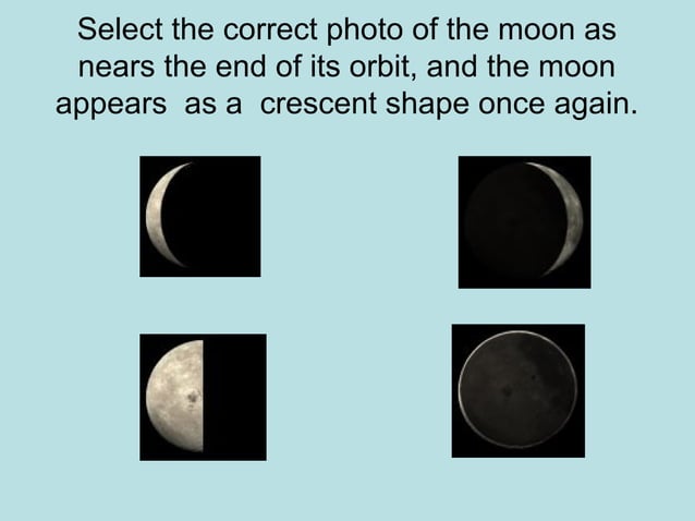 Moon phases game | PPT