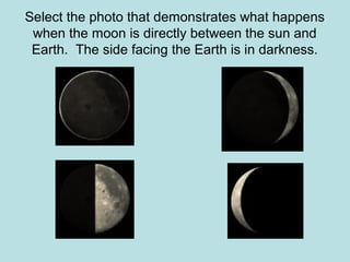 Moon phases game | PPT | Space and Astronomy | Science