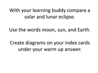 Moon phases review | PPT