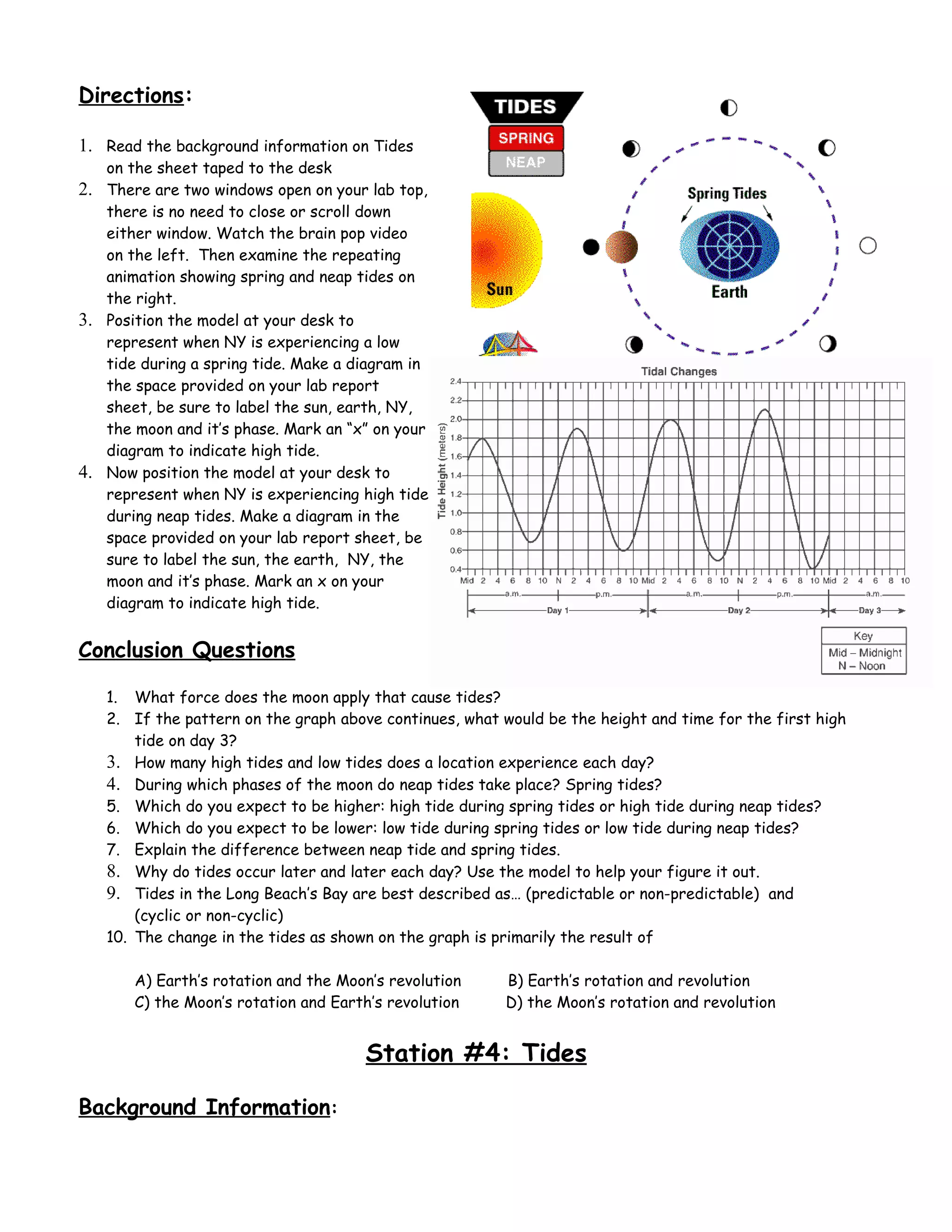 Moon Phases Stations Lab | PPT