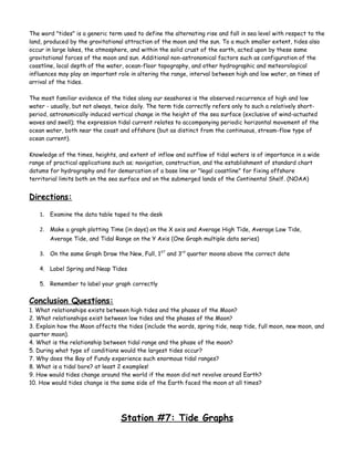 Moon Phases Stations Lab | DOC