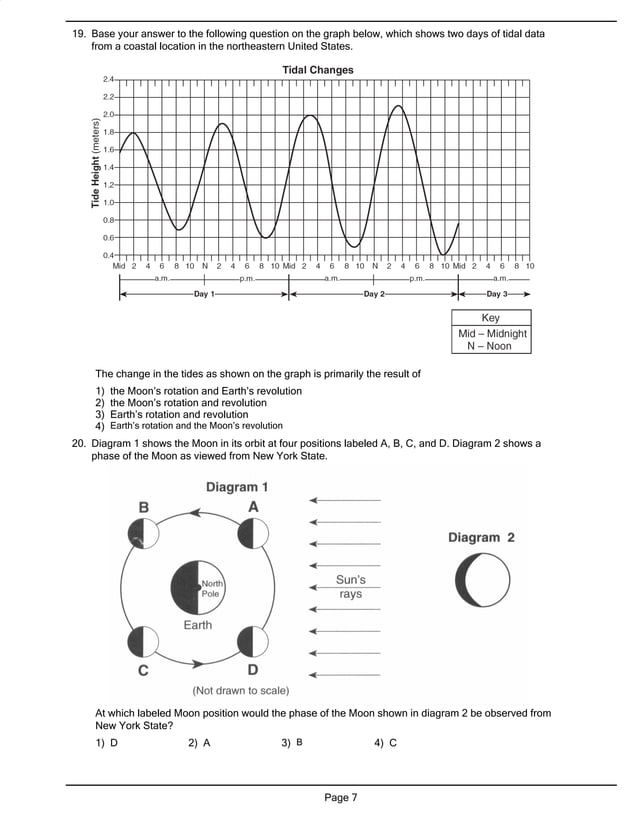 Moon Practice Questions | PDF