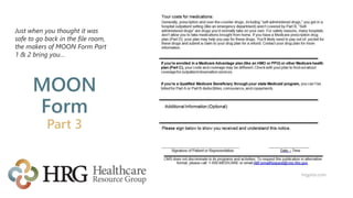 Medicare Outpatient Observation Notice (MOON) Update | PPTX