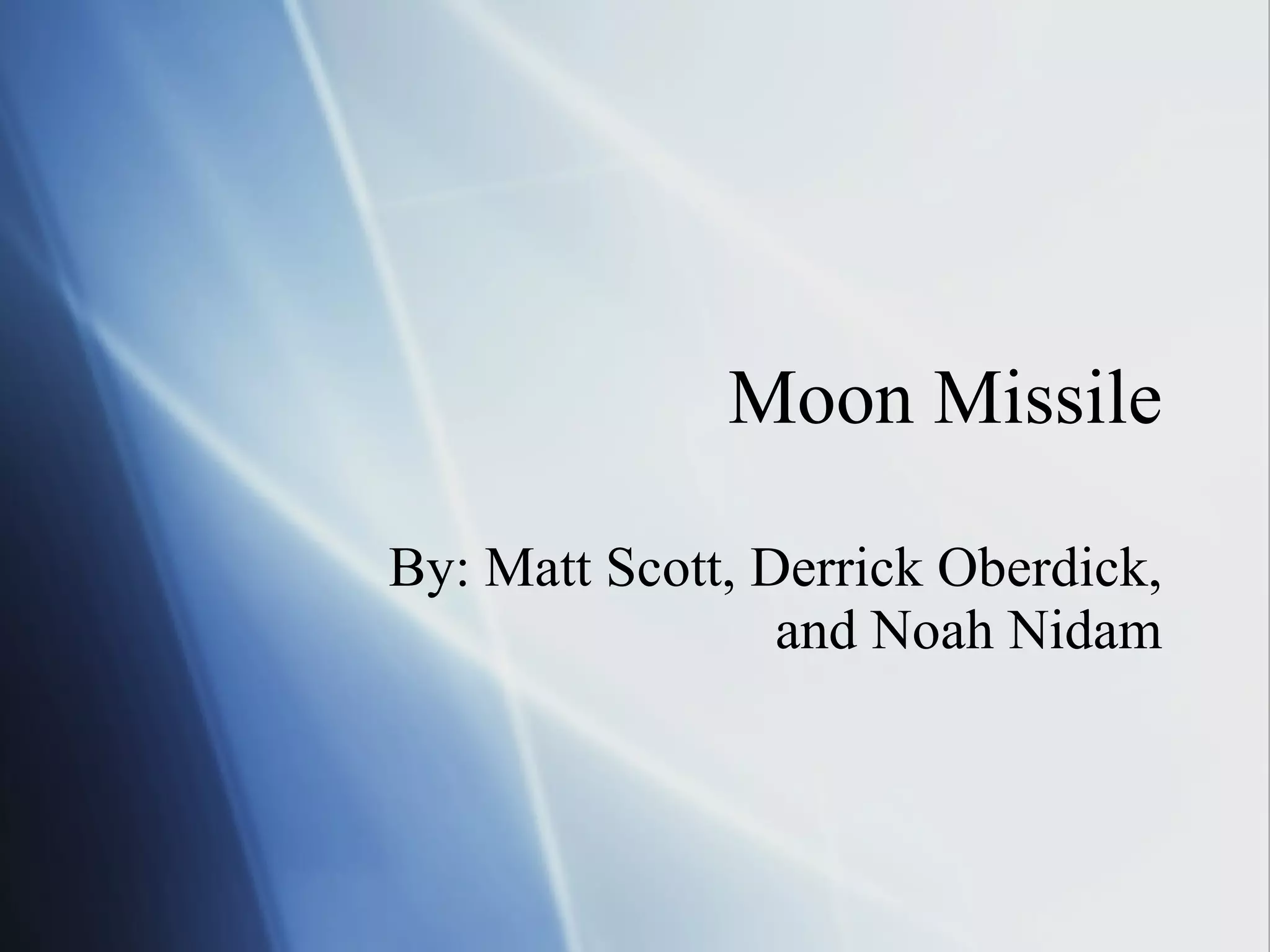 Moon problem | PPT