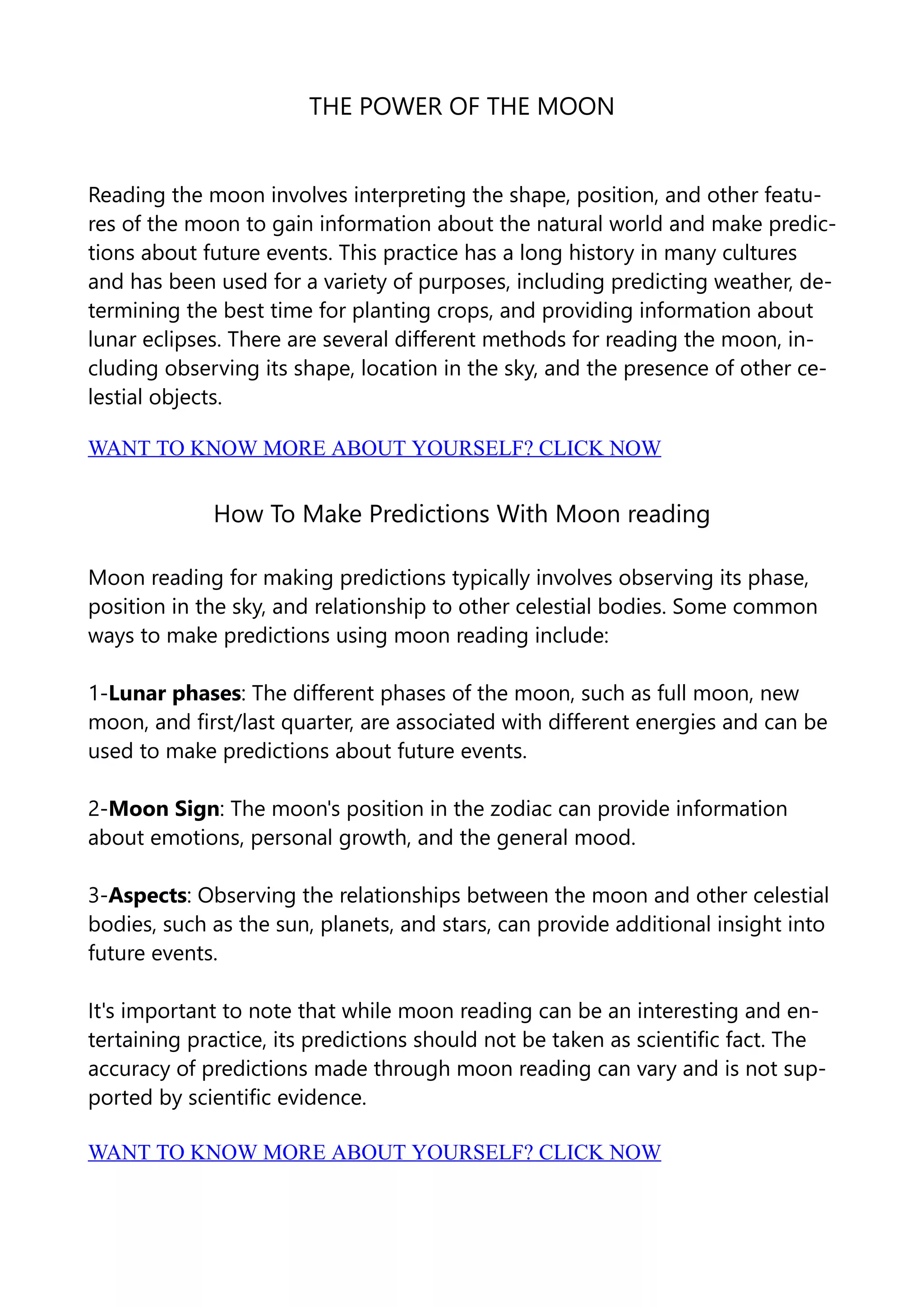 Moon reading | PDF