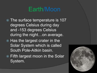 Moons Of Our Solar System Extended | PPTX