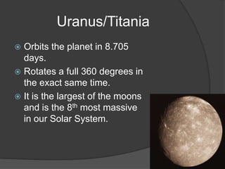 Moons Of Our Solar System Extended | PPTX