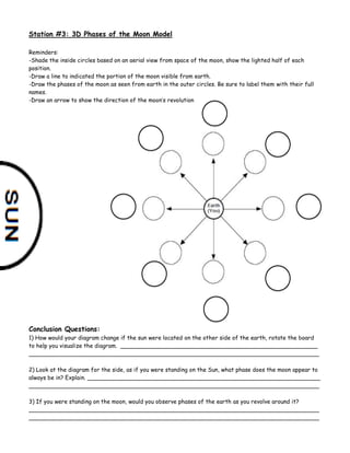 Moon Stations Lab Report Sheet | DOCX | Geography | Science