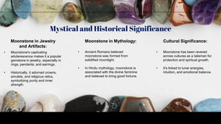 Moonstone: A Gem of Mystery and Beauty | PPT