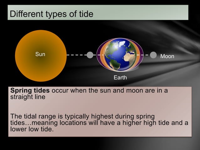 The Moon and Tides - Spring vs. Neap Tides | PPTX