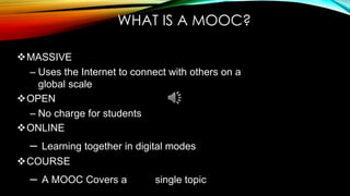 Moooc | PPTX | Internet | Computing