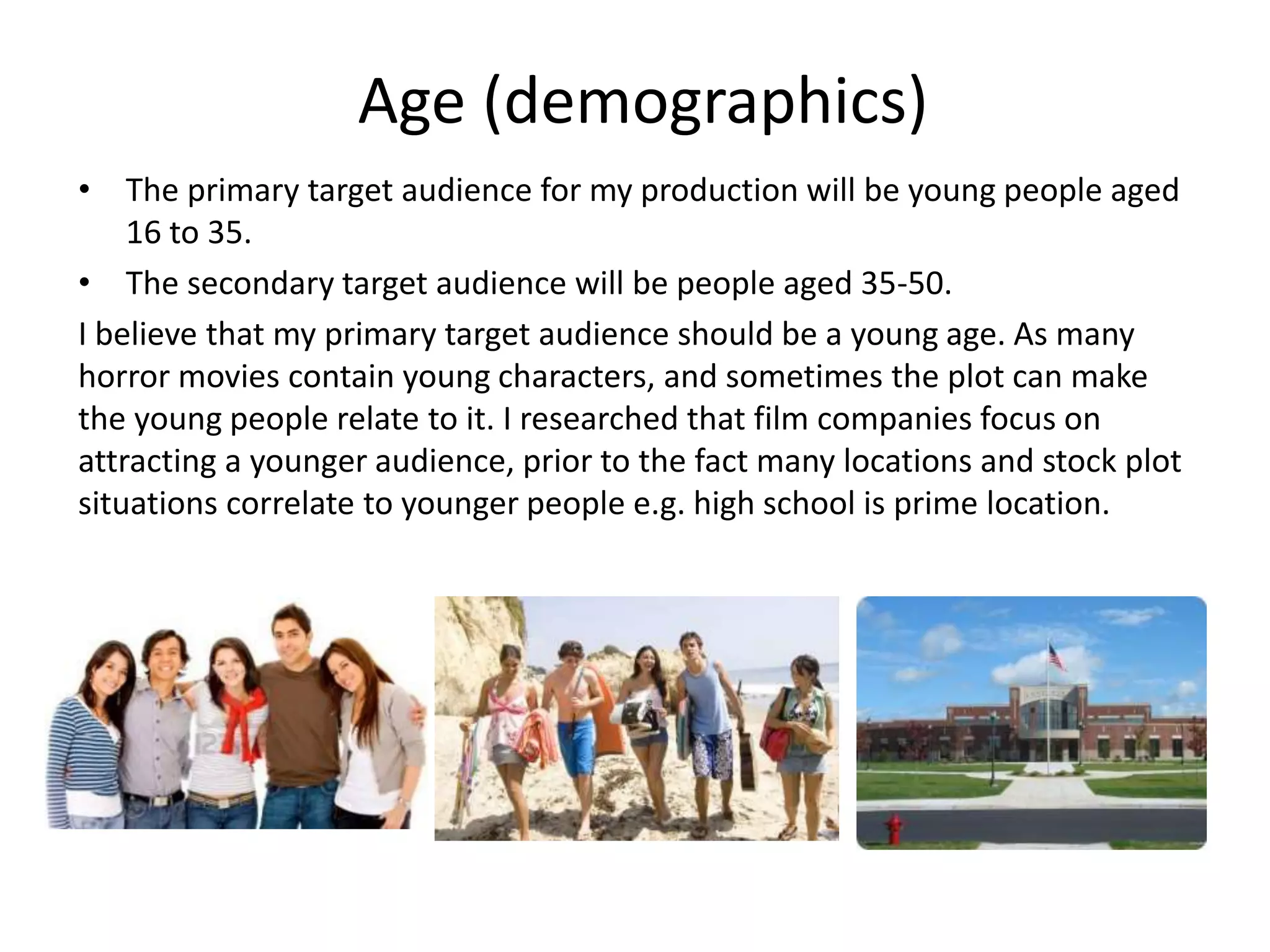 My target audience | PPTX