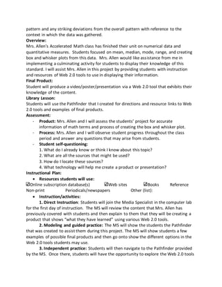 Information Literacy Lesson Plan | DOCX