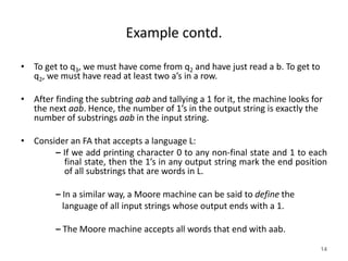 Moore and Mealy Machines Explaine simply | PDF