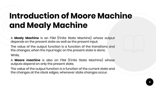 Moore Mealy Machine Conversion Ppt