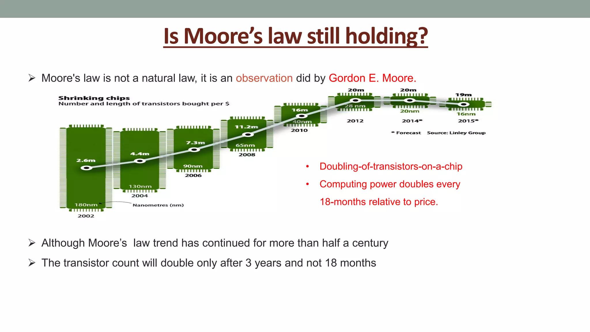 Moore's law | PPTX