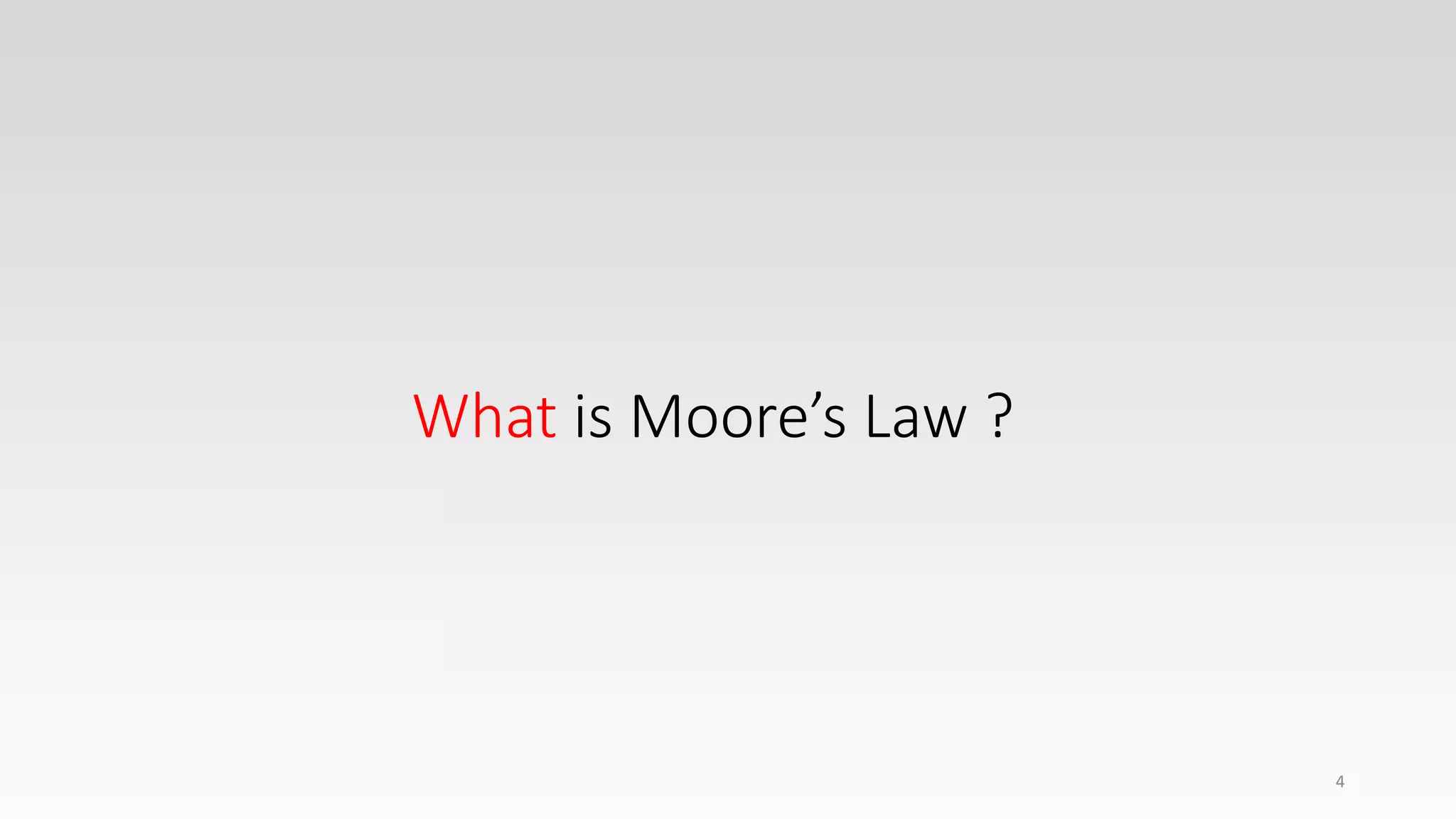 50 years of Moore's Law. | PDF
