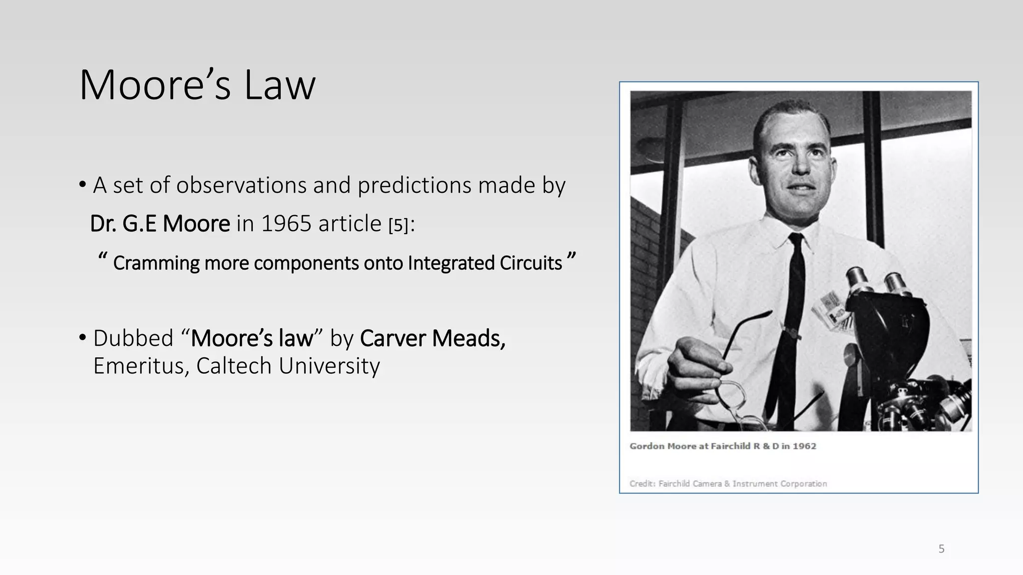50 years of Moore's Law. | PDF