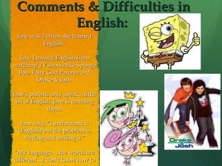Moore - Language Comparison -ESL 502 | PPT