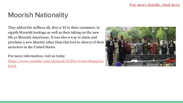 Moorish American Nationality