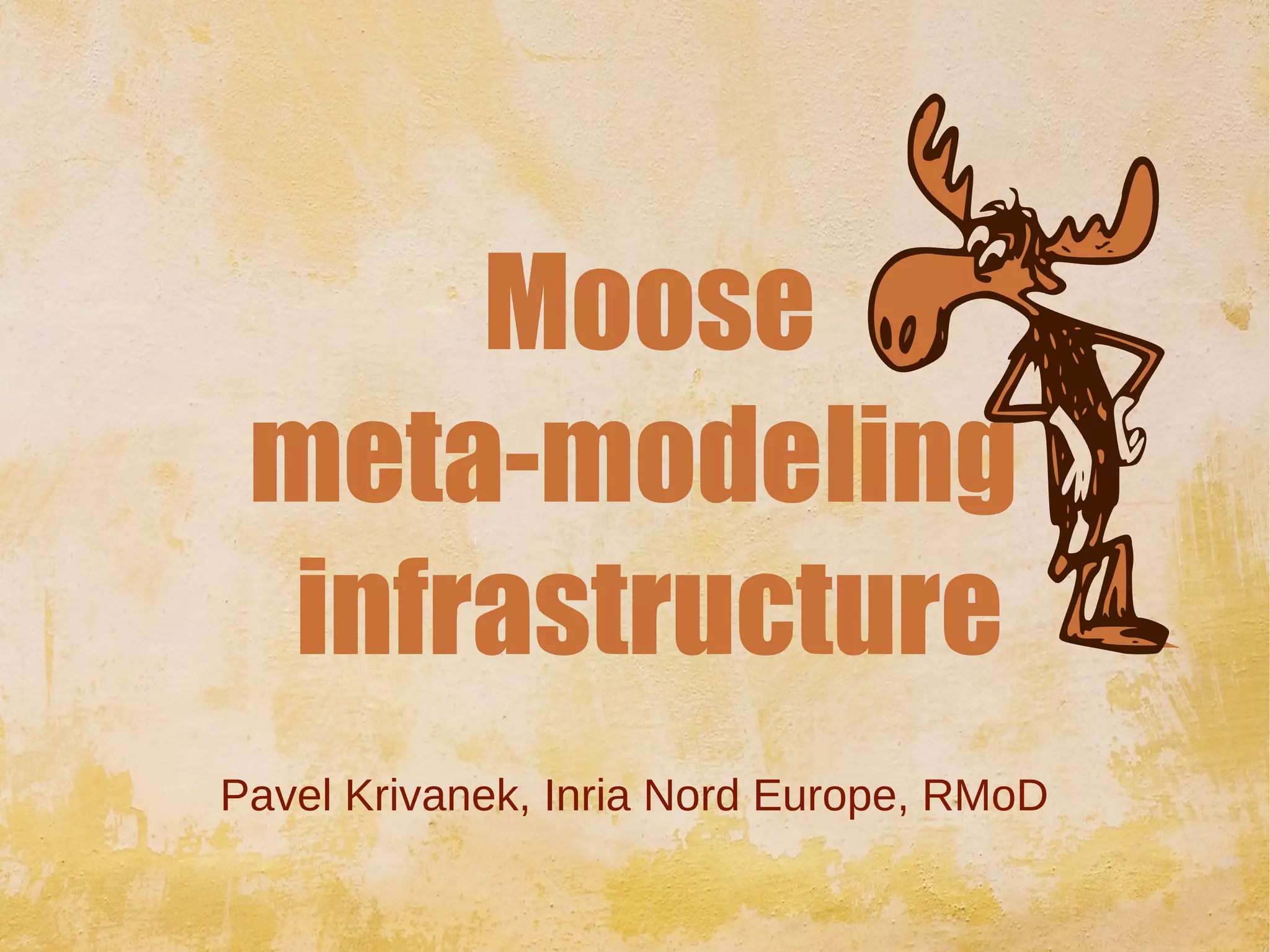 Moose Meta-Modeling Infrastructure | PDF