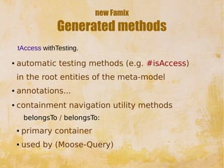 Moose Meta-Modeling Infrastructure | PPT
