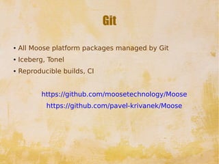 Moose Meta-Modeling Infrastructure | PPT