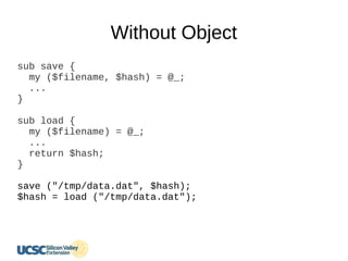 Moose: Perl Objects | PPT