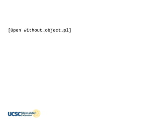 Moose: Perl Objects | PPT