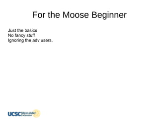 Moose: Perl Objects | PPT