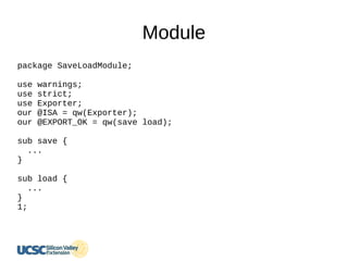 Moose: Perl Objects | PPT