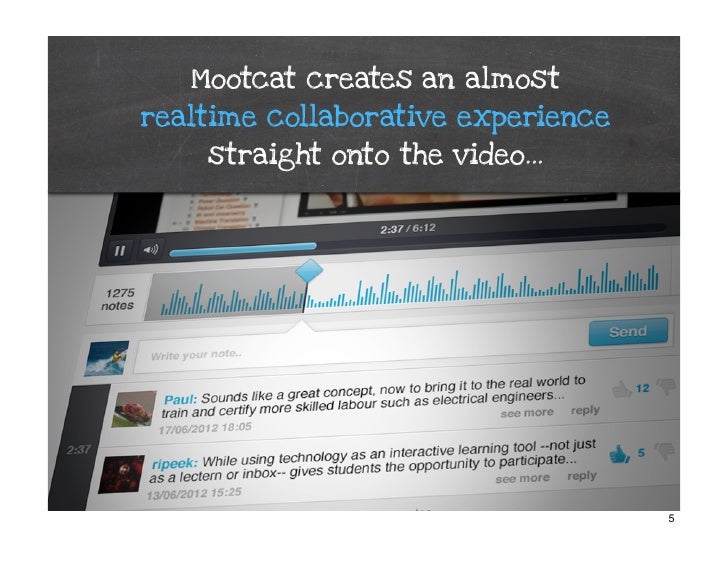 MootCat - making video learning a collaborative experience
